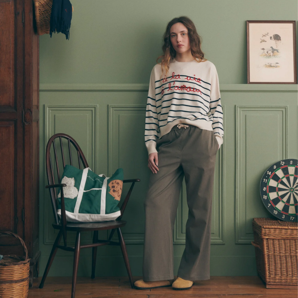 Maison Labiche Lauth Trousers - Twill Walnut – costume